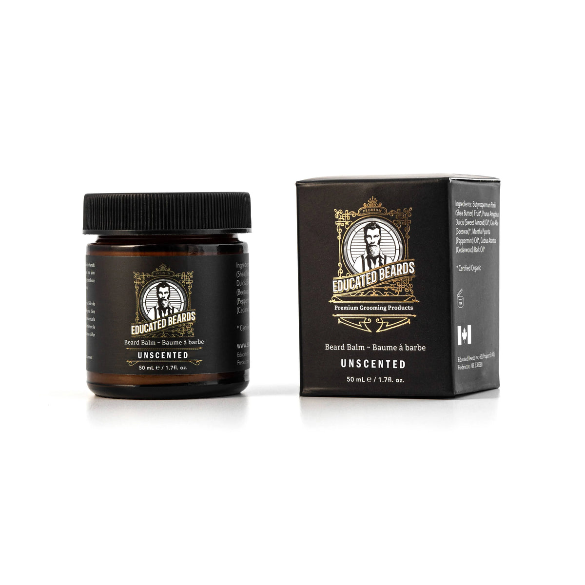 Educated Beards Unscented Beard Balm 50ml – Empire Barber Supply