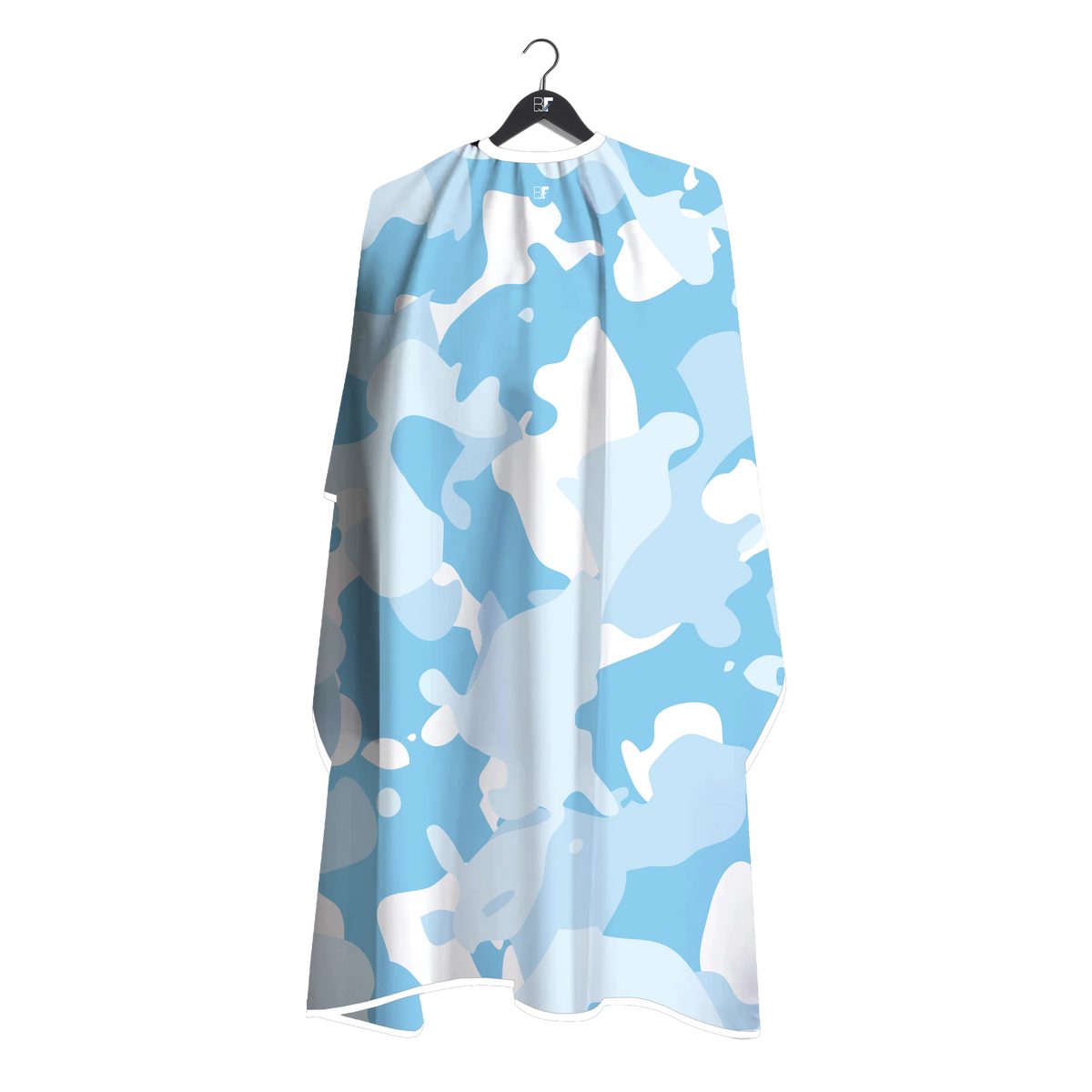 Barber Flow Camo Cape - Baby Blue – Empire Barber Supply