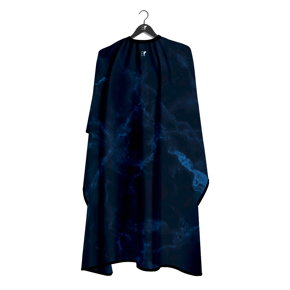 Barber Flow Marble Blue on Black Cape – Empire Barber Supply