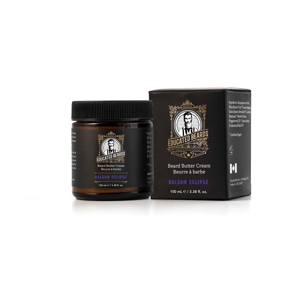 Educated Beards Balsam Eclipse Beard Butter Cream 118ml – Empire Barber ...