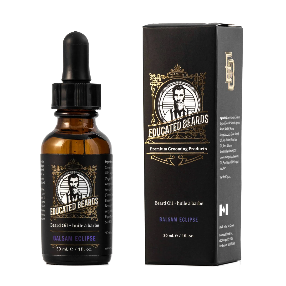 Educated Beards Balsam Eclipse Beard Oil 30ml – Empire Barber Supply