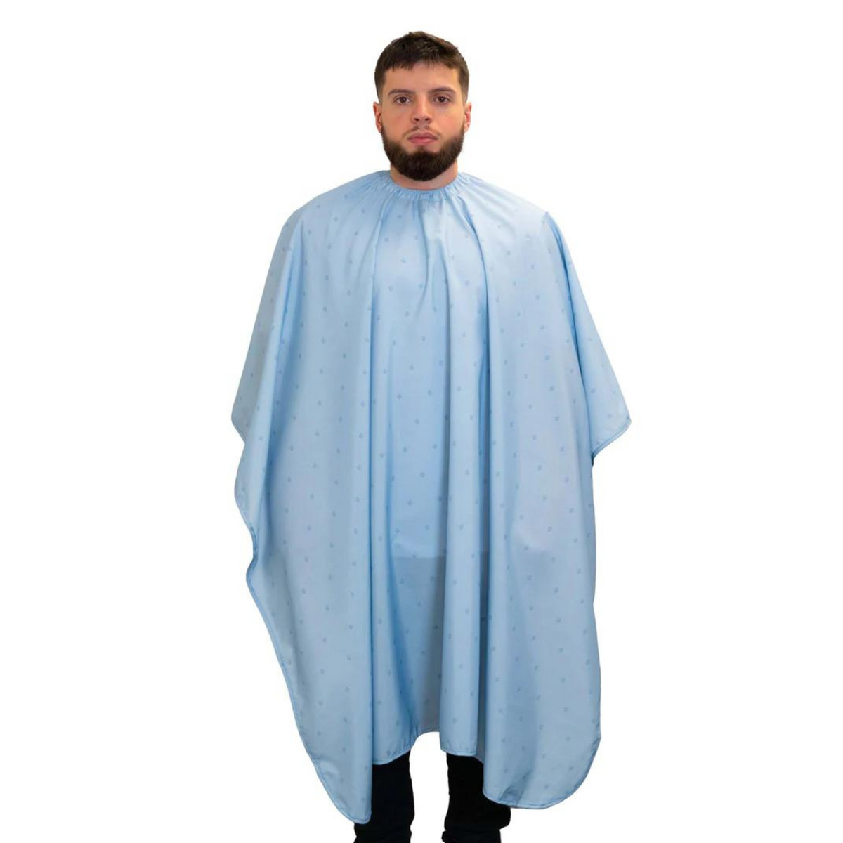 Barber Strong The Barber Shield Cape - Arctic Blue – Empire Barber Supply