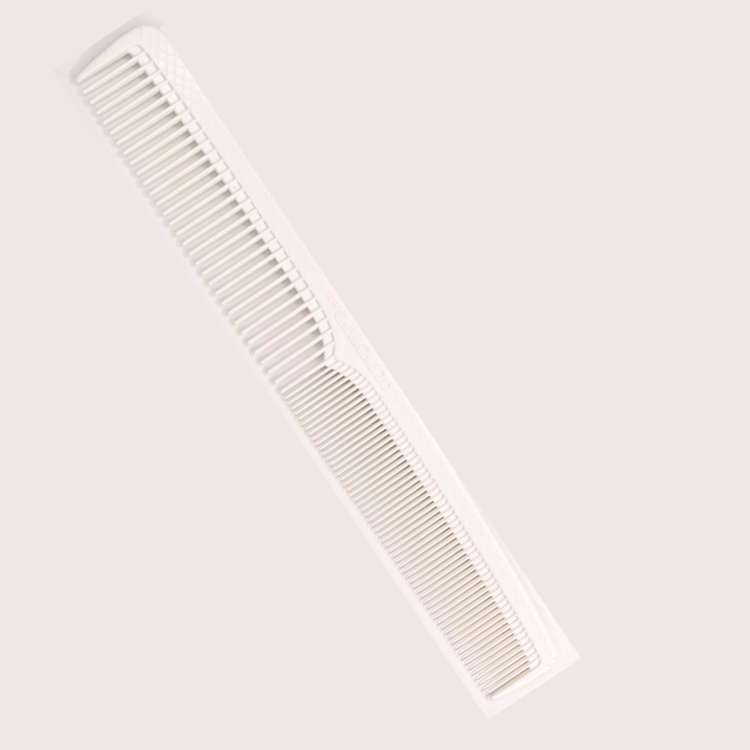 Cesibon #20 Cutting Comb - White – Empire Barber Supply