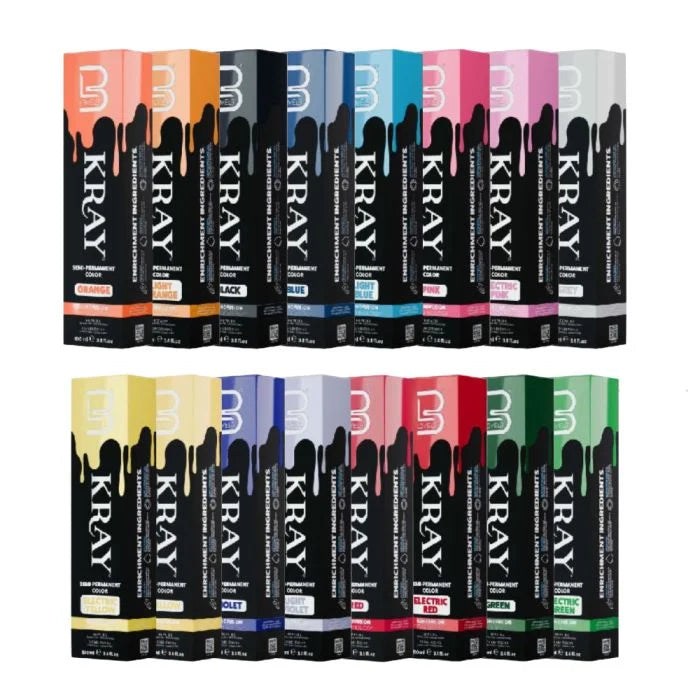 LV3 KRAY Semi-Permanent Color 100ML – Empire Barber Supply