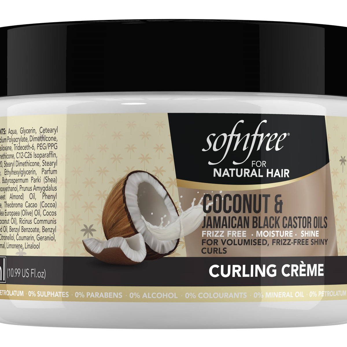 Sofn'free Coconut & Jamaican Black Castor Oil Curling Cream 325ml ...